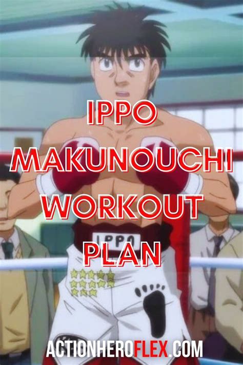 Ippo Makunouchi Workout Plan Boxing Workout Plan Workout Plan One