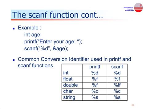 Fundamental Of C Programming Language And Basic Inputoutput Function Ppt