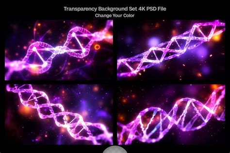 Premium Psd Dna Structure Abstract Background
