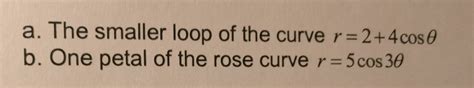 Solved Multivariable Calculus Find The Area Of The Region Chegg