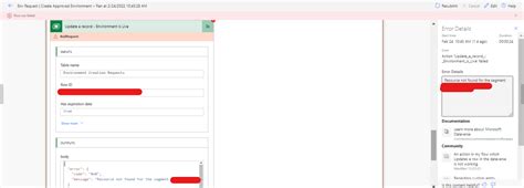 Coe Starter Kit Env Request Create Approved Environment Fails To