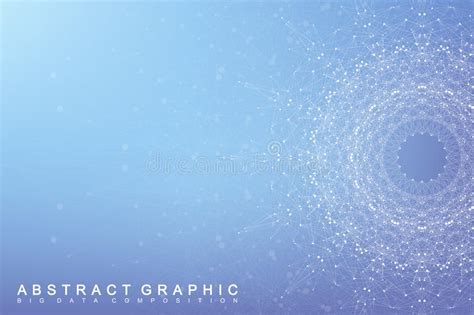 big data complex graphic abstract background communication