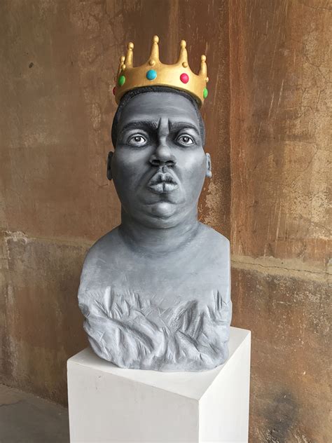 Felix Semper Sculpts Stretchable Paper Sculpture Of The Notorious Big