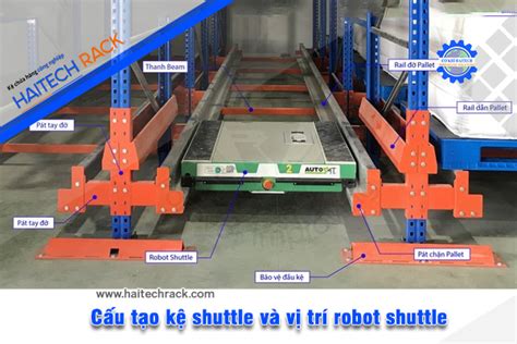 KỆ Radio Shuttle Kệ Chứa Hàng Haitech