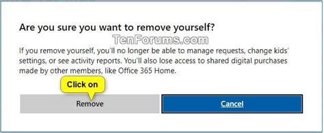 Add Or Remove Adult Member For Microsoft Family Group In Windows 10 Tutorials
