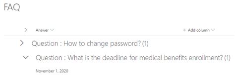 How To Create An Accordion Style Faq In Sharepoint Sharepoint Maven