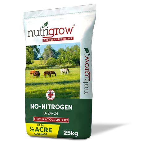 0 24 24 Nutrigrow No Nitrogen Fertiliser 25kg High Pandk Fertiliser