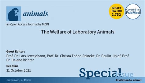 Animals Mdpi On Linkedin Animalwelfare Laboratoryanimals
