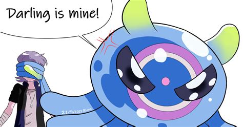 Jellymon Digimon Ghost Game Digimon Jellymon Jealous Pixiv