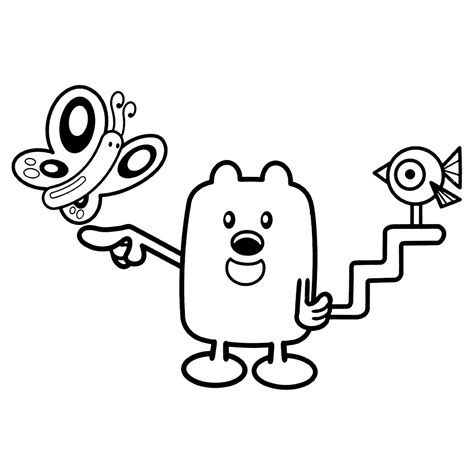 Wow Wow Wubbzy Coloring Pages And Books 100 Free And Printable