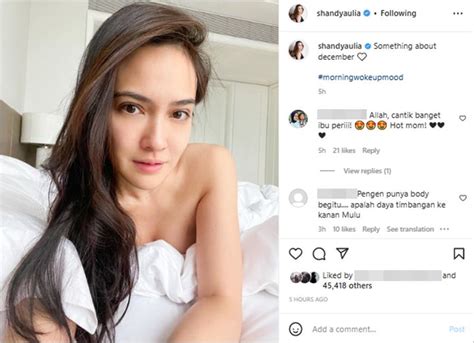 Shandy Aulia Pamer Wajah Bangun Tidur Penampilan Hanya Berbalut Selimut Jadi Gunjingan