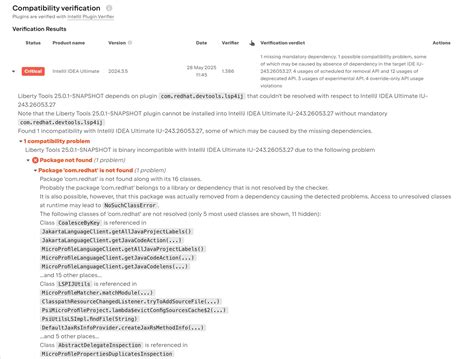 Urgent Liberty Tools Plugin Reports Unresolved Dependency On Com