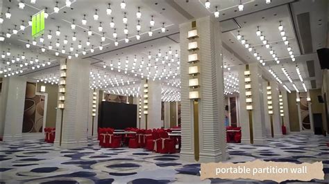 Banquet Hall Partition Movable Interior Sliding Wall Hall Acoustic