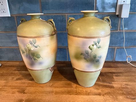13 Matching Urns Is This An Unusual Morimura Bros Mark Antiques Board