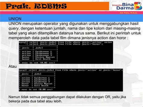 Data Manipulation Language 2 Ppt
