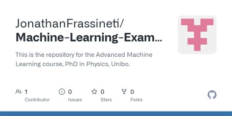 Github Jonathanfrassinetimachine Learning Exam Repository This Is