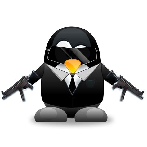 Tuxedo Distribution Linux Penguins Penguin Hq Image Free Png