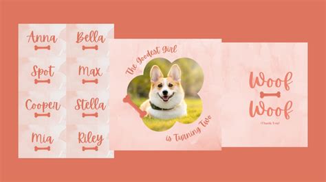 The Goodest Girl Basic Party Stationery