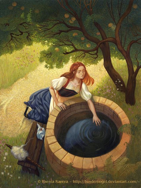 Mother Hulda Illustration By Fundervogel On Deviantart