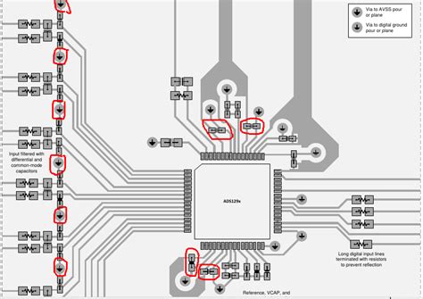 Ads1298 Pcb Questions Capacitors And Power Supply Data Converters
