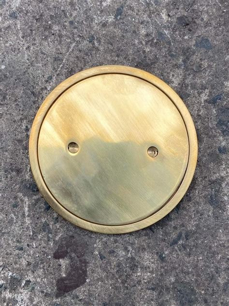Brass Round Cleanout On Carousell
