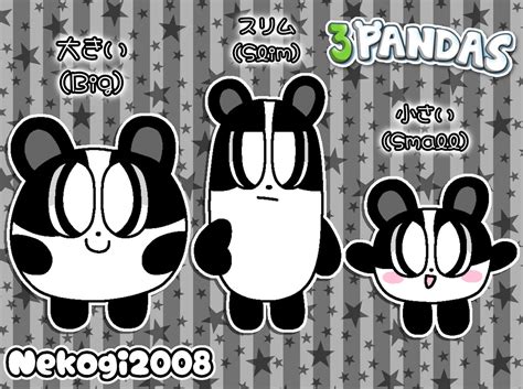 3 Pandas Fanart By Lilymoonstonethecat On Deviantart