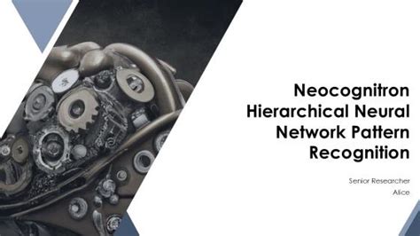 Neocognitron Hierarchical Neural Network Pattern Recognition Ppt