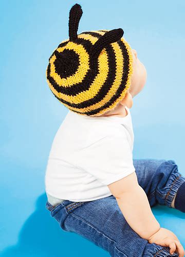 Ravelry Bumble Bee Beanie Pattern By Lucinda Ganderton