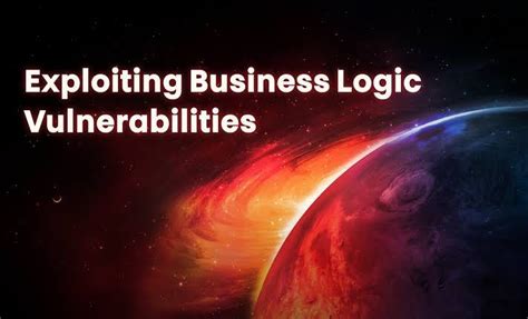 business logic vulnerabilities at the outset i note that this… by