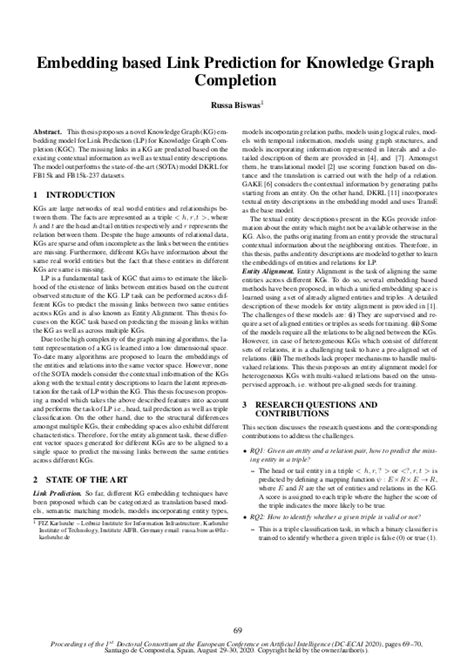 Embedding based Link Prediction for Knowledge Graph Completion