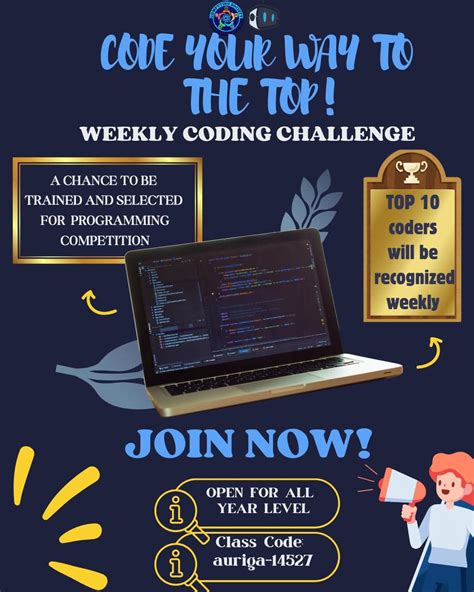 Computing Society Bisu Bilar Campus 📢 𝐉𝐎𝐈𝐍 𝐖𝐄𝐄𝐊𝐋𝐘 𝐏𝐑𝐎𝐆𝐑𝐀𝐌𝐌𝐈𝐍𝐆