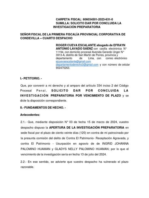 Control De Plazo El Pdf Ley Procesal Fiscal