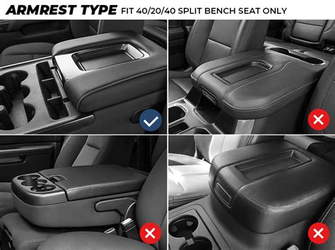 Amazon ISSYAUTO Center Console Cover Compatible With Silverado Sierra