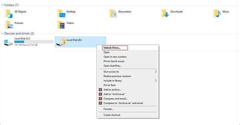 Bitlocker Windows 10 как разблокировать практические советы Все инструкции и руководства
