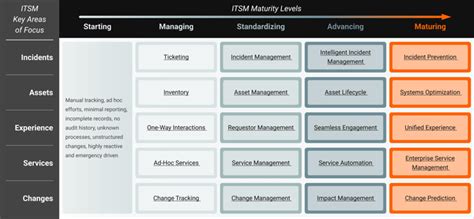 Itsm Maturity Model It Service Management Level Assessment Solarwinds