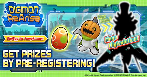Update On Pumpkinmon Egg In Digimon Rearise New Digimon Will Be Available Before Japan R Digimon