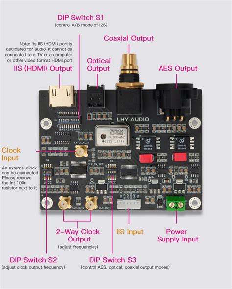 Lhy Audio Cdpro2 Cdm349 Cd Player Digital Output Board Iis To Coaxial