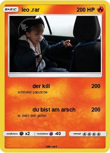 Pokémon Leo Rar Der Kill My Pokemon Card