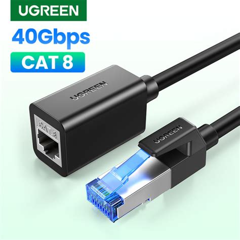 Ugreen Ethernet Extender Cable Cat 8 Extension Network Cable 40gbps