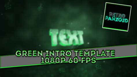 [panzoid] Green Intro Template Lfxc2 Mifxic1 Youtube