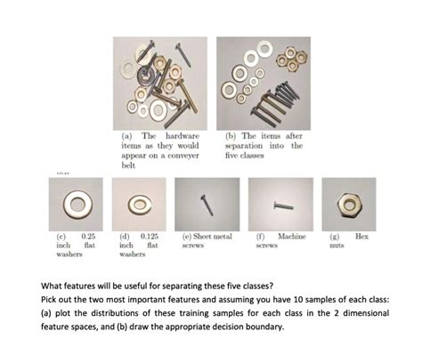 In This Problem You Are Asked To Design A Classification System For