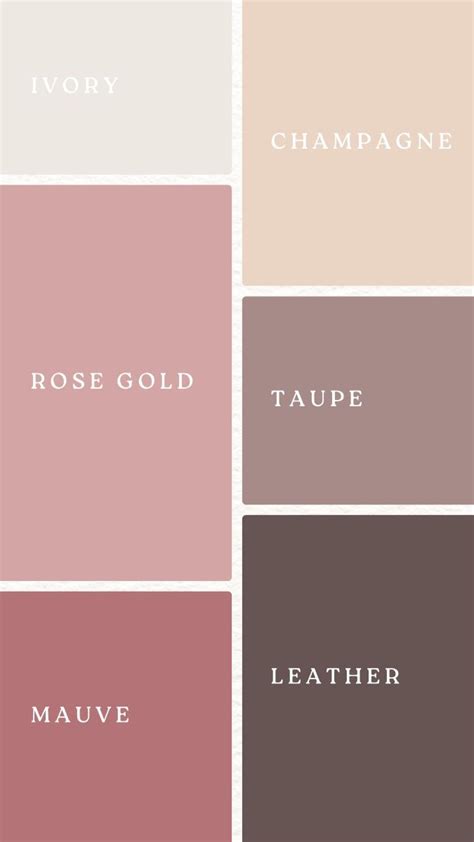 Refined Taupe Brown And Leather Dark Brown Color Palette For Weddings Events Or Branding