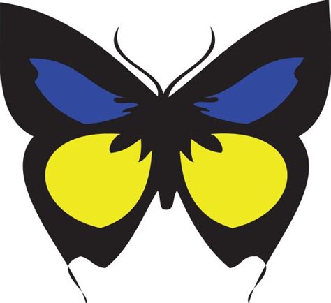 Purple Colored Small Butterfly Royalty Free Vector Image