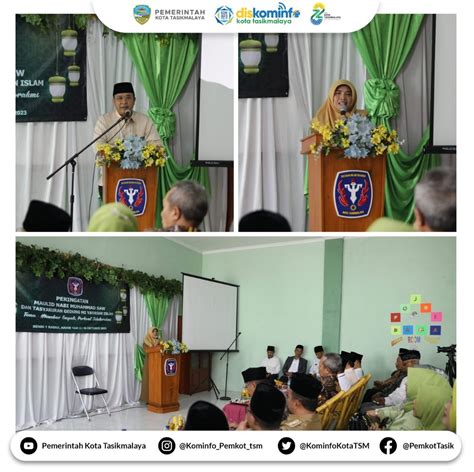Pemkot Maulid Nabi Muhammad Saw 1445 H Dan Tasy