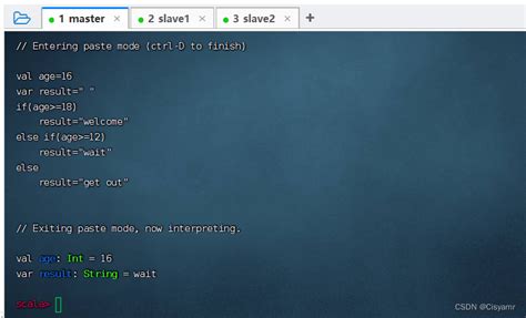大数据学习笔记15 Scala内建控制结构 Csdn博客