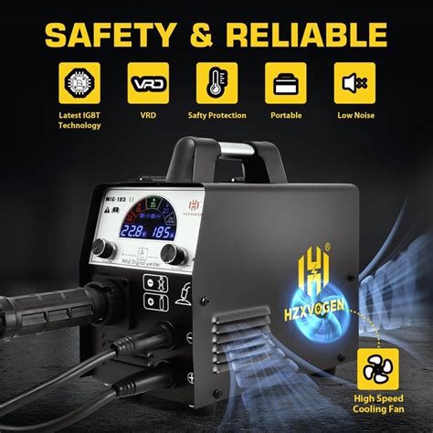 Hzxvogen 250a Aluminum Mig Welder Review Rickys Welding Equipment