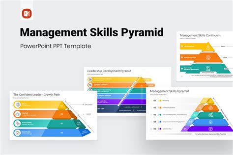 Management Skills Pyramid Powerpoint Presentation Template Nulivo Market