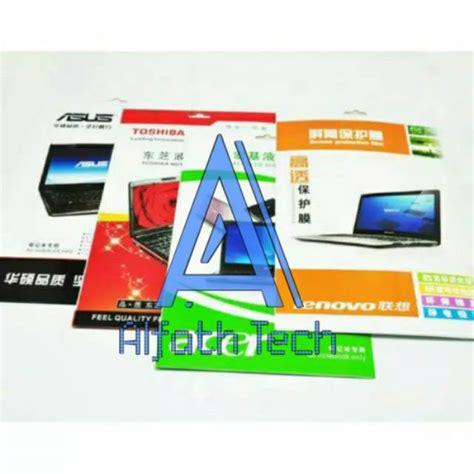 Jual Screen Protector Anti Gores Lcd Laptop Acer Lenovo Dell Asus Toshiba Hp Compaq