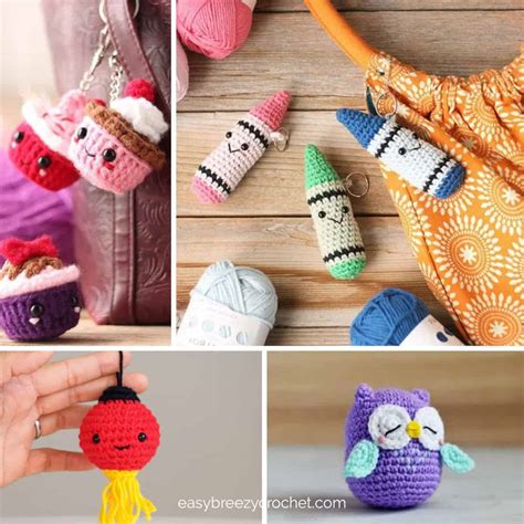 Free Crochet Keychain Pattern Taco Keychain Free Crochet Pattern