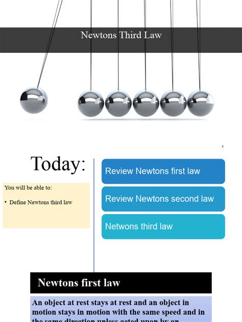 Newtons 3rd Law Pdf Force Newtons Laws Of Motion